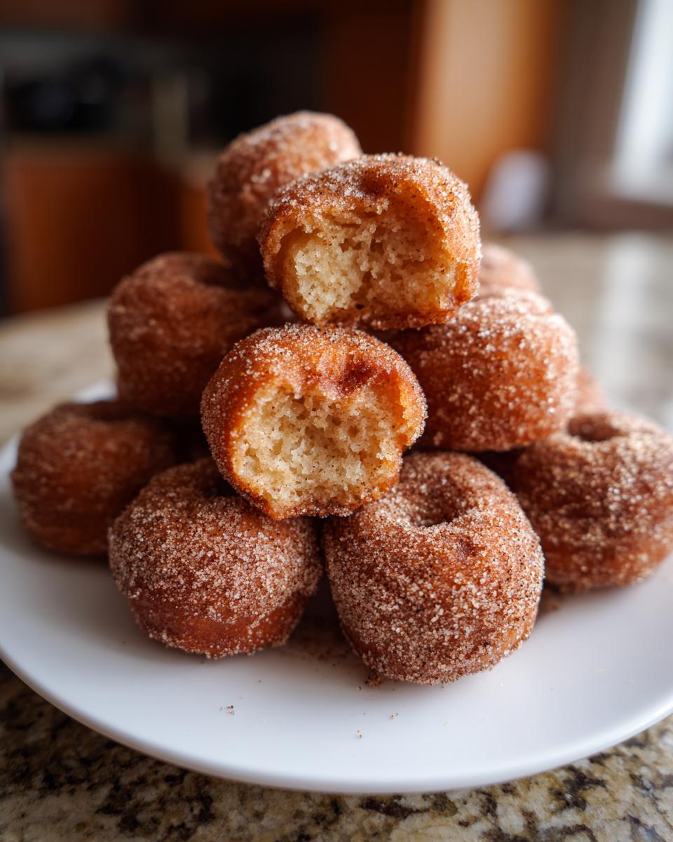 Amazing Hot Buttered Mini Donuts: 10-Minute Treat