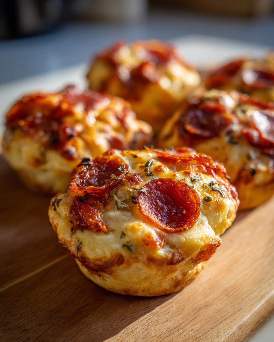 Amazing 15-Minute Pizza Muffins Kids Adore