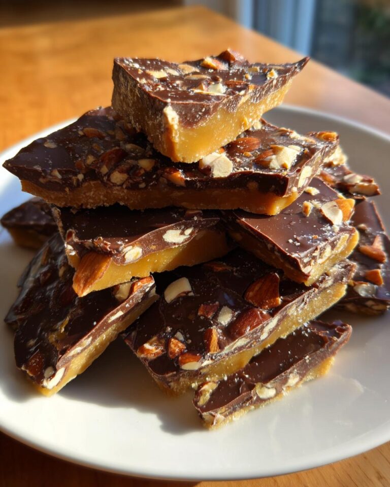Amazing 300F toffee recipe snap